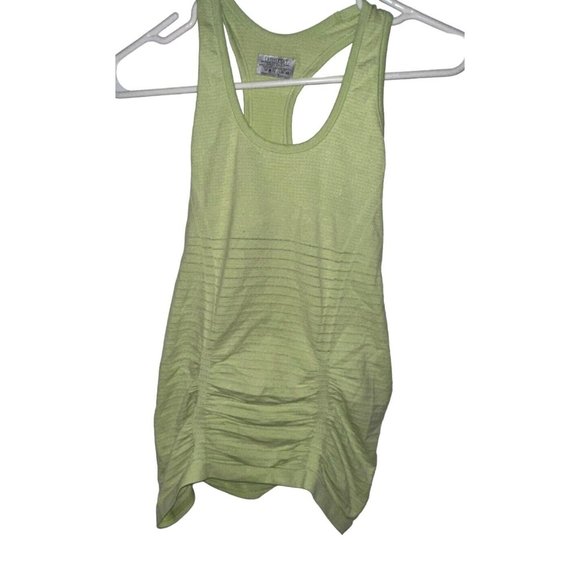 Athleta | Tops | Athleta Womens Stripe Fast Track Tank Top Sz Xs Green ...